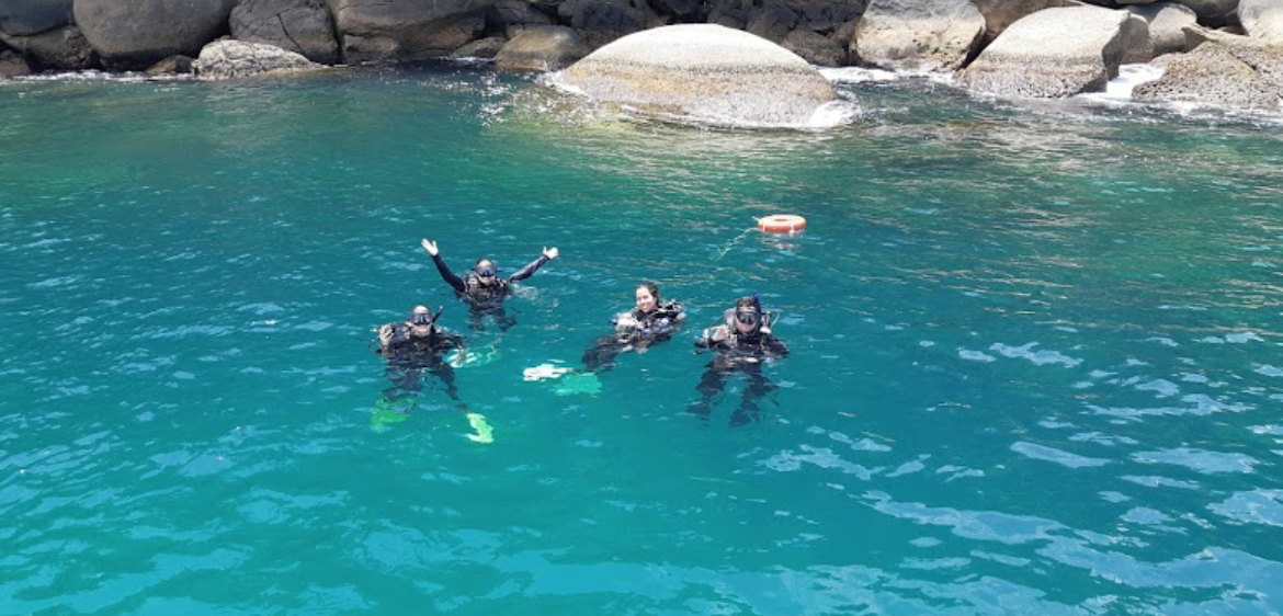 Discover Scuba Ubatuba, Descubra o Mergulho na Ilha da Vitoria ...